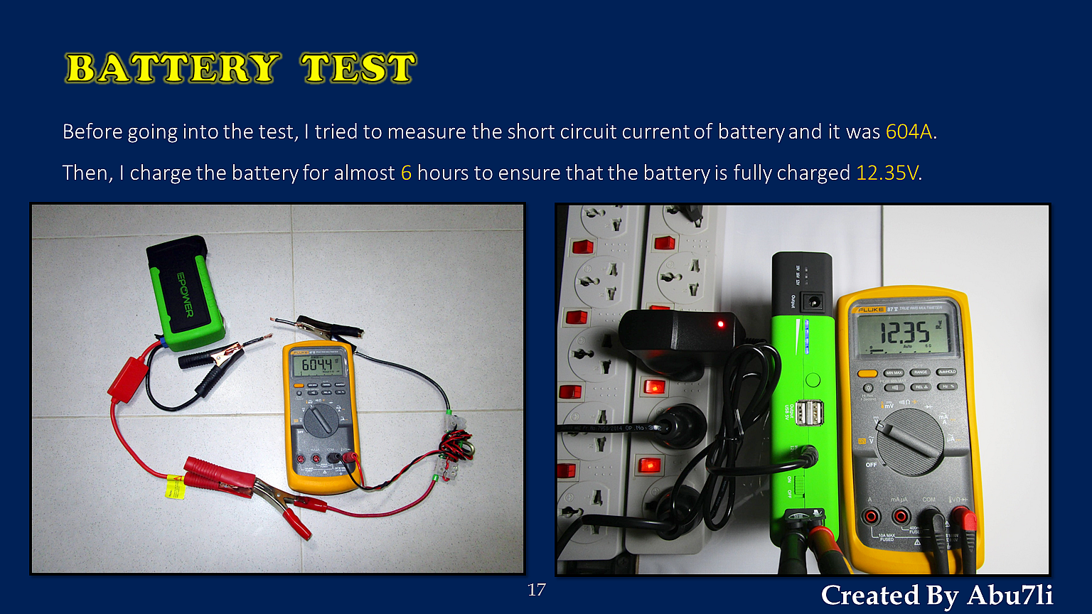 Battery Capacity Test - Instructables