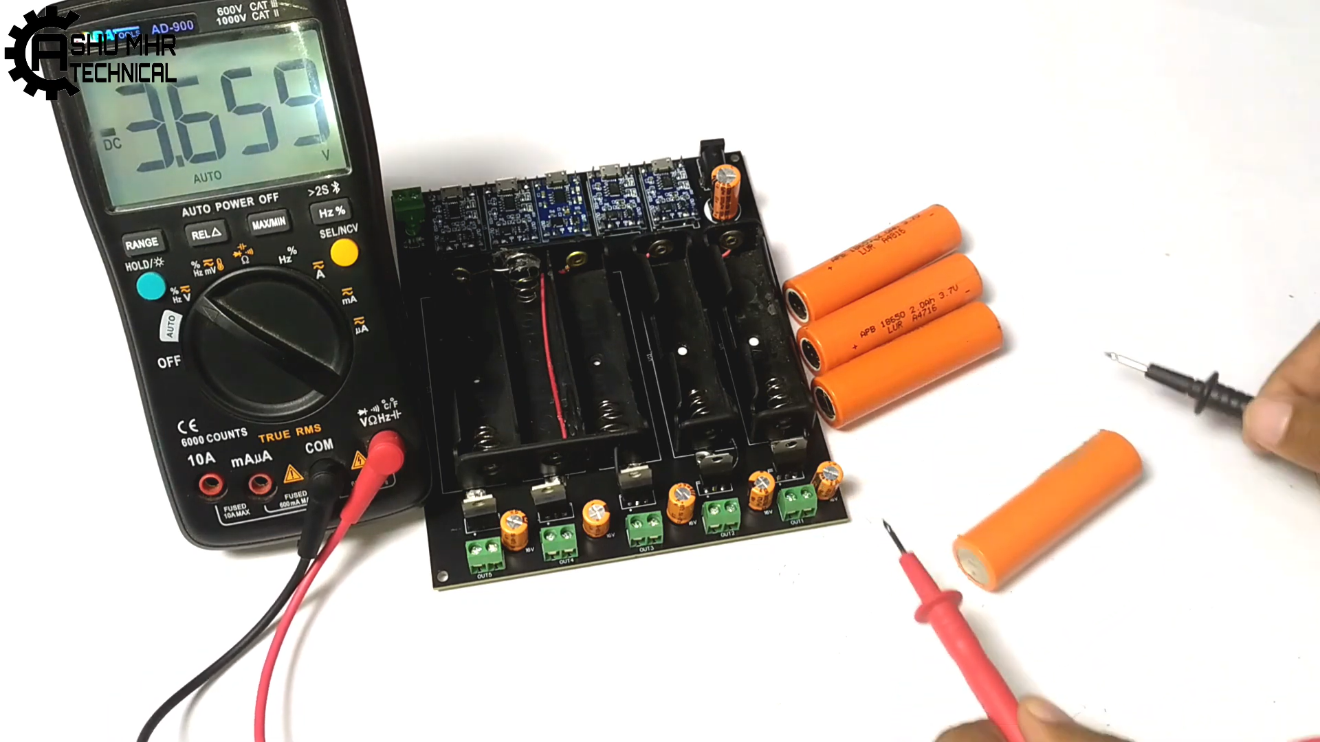 DIY 18650 Battery Charging Station : 6 Steps - Instructables