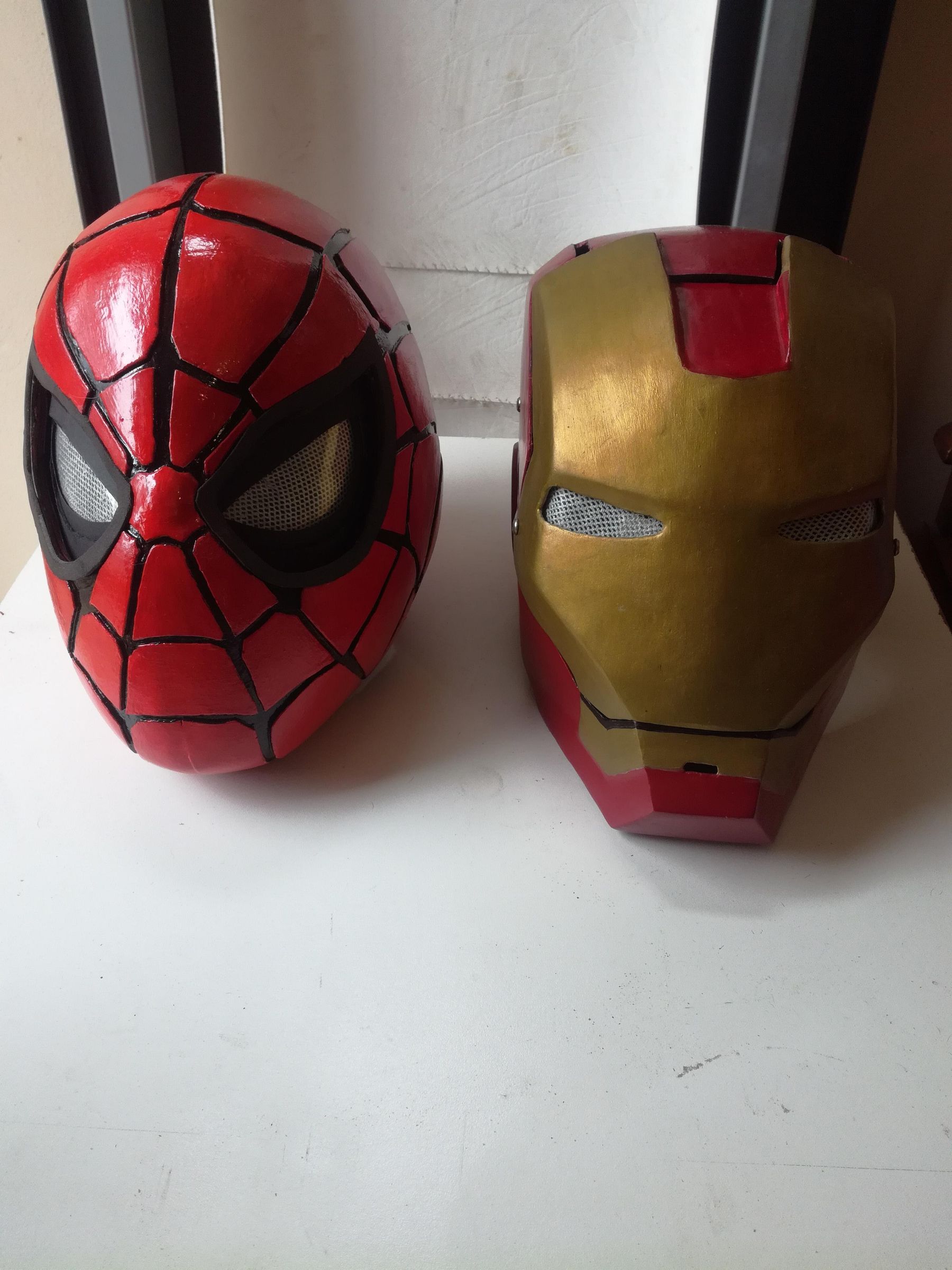 Spiderman/ironman Helmet - Instructables