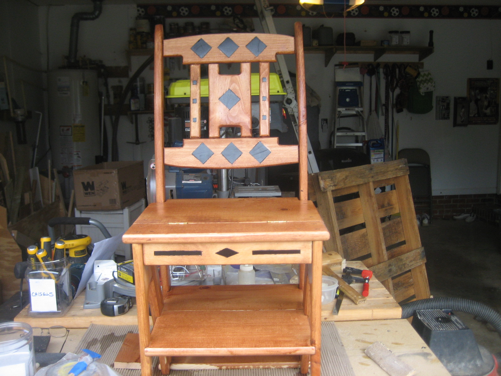 FRANKLIN LIBRARY CHAIR : 10 Steps (with Pictures) - Instructables