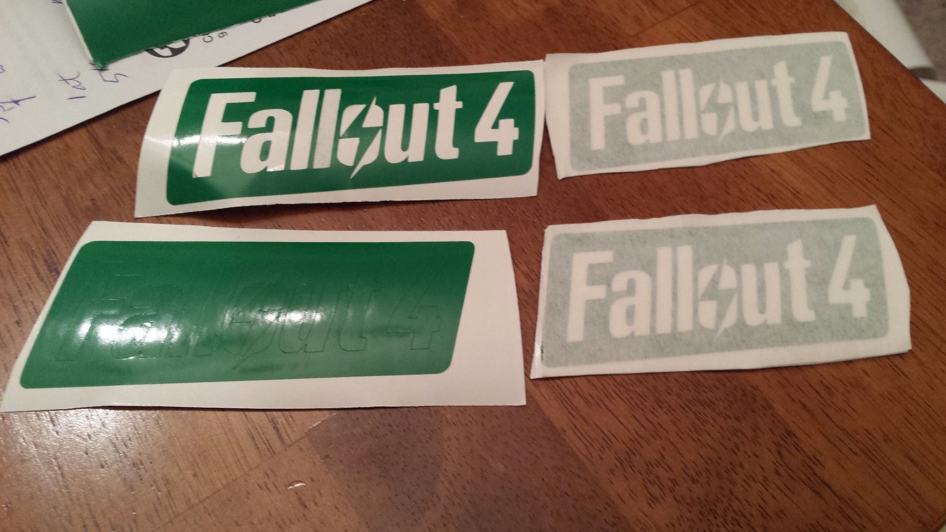 Bootleg Fallout 4 T-Shirts With a Vinyl Cutter. Aka Gun Runner Shirts ...