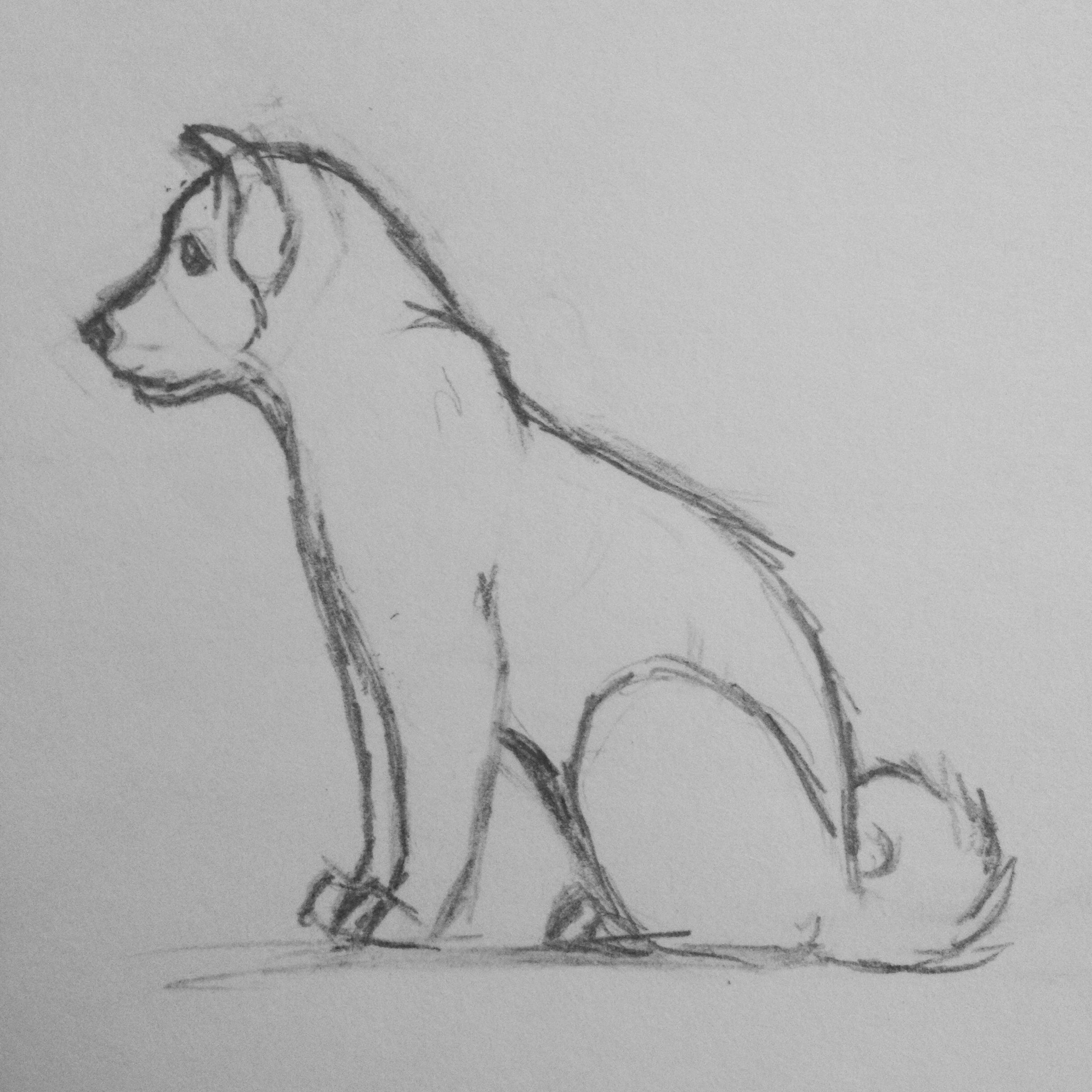 How to Draw a Dog/Puppy (simplified) : 7 Steps - Instructables