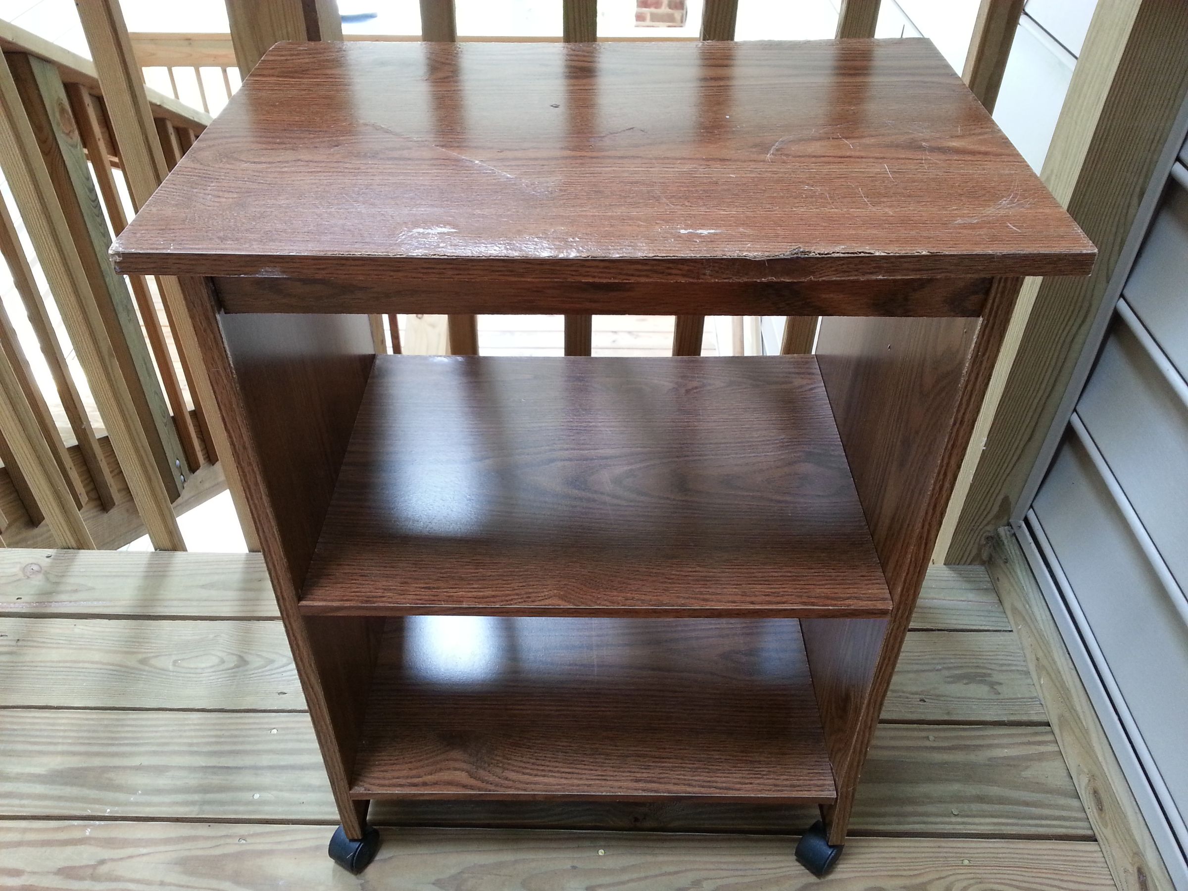 Refinishing a Salvaged Utility Cart : 4 Steps - Instructables