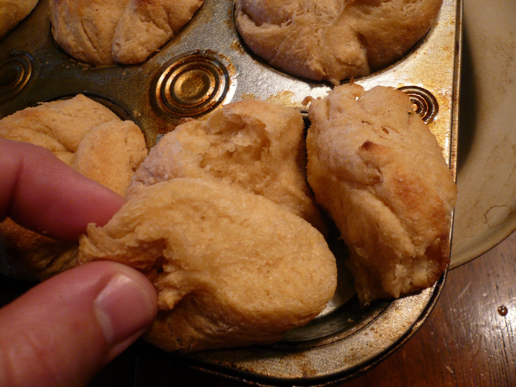 Delicious Whole Wheat Butterflake Rolls : 6 Steps (with Pictures ...