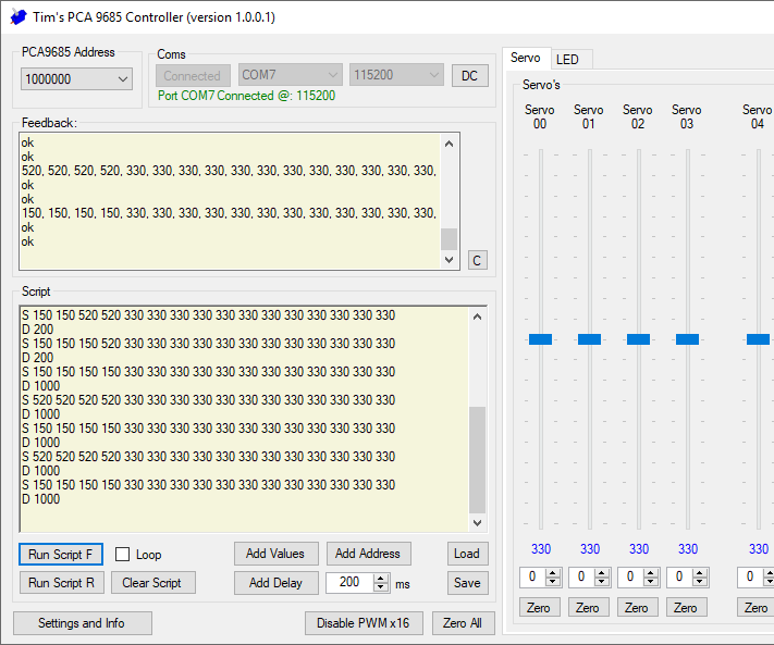 Tim's PCA9685 Controller : 5 Steps (with Pictures) - Instructables