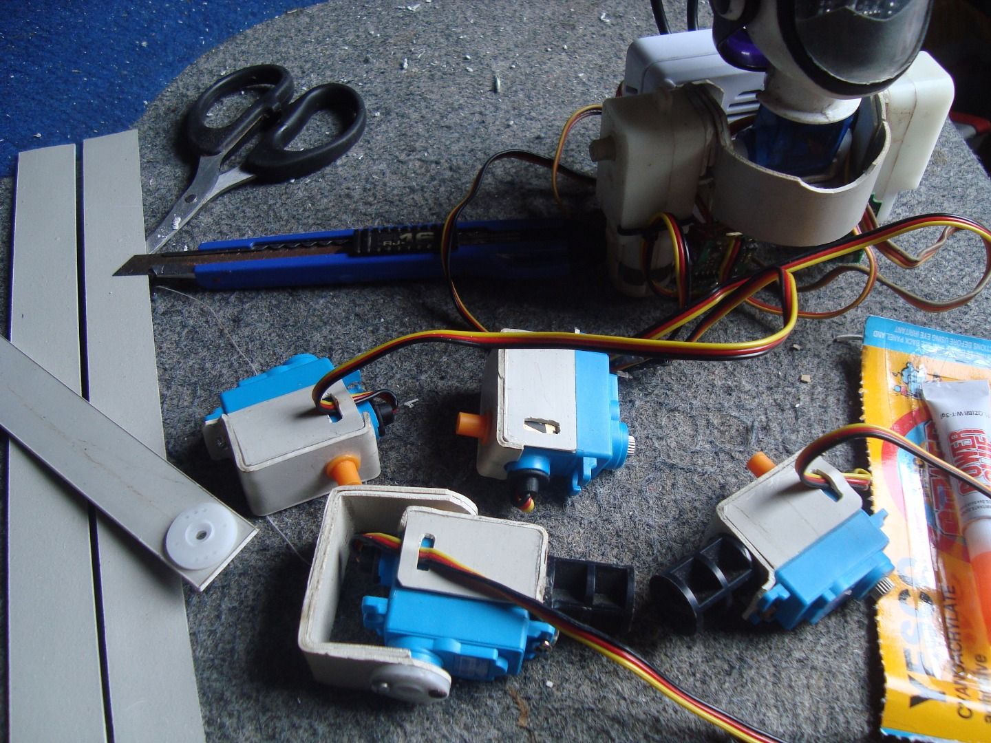 Making a Lowcost Humanoid Robot Made From PVC Water Pipe Material ...