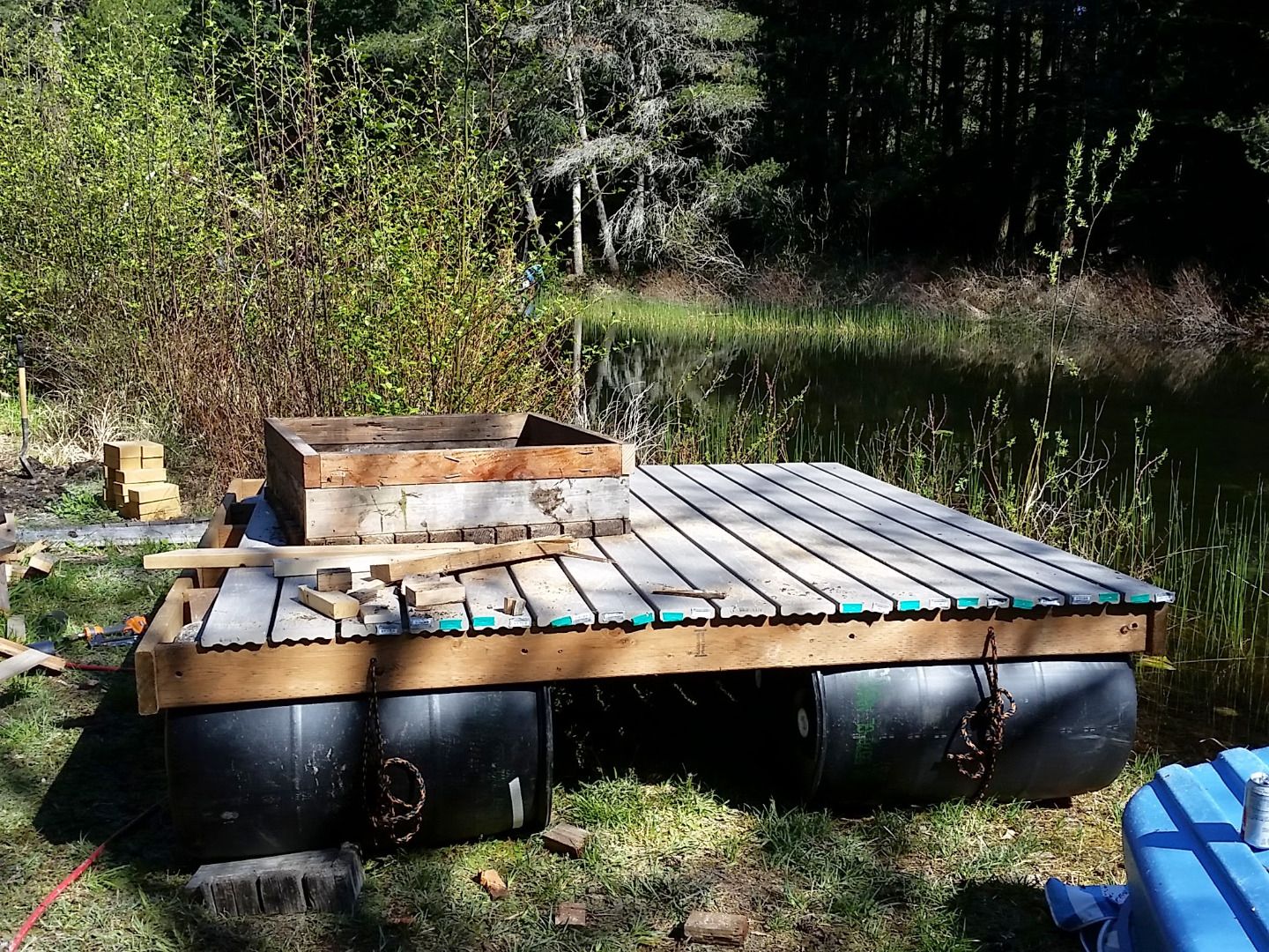 One Tool Floating Dock : 8 Steps (with Pictures) - Instructables