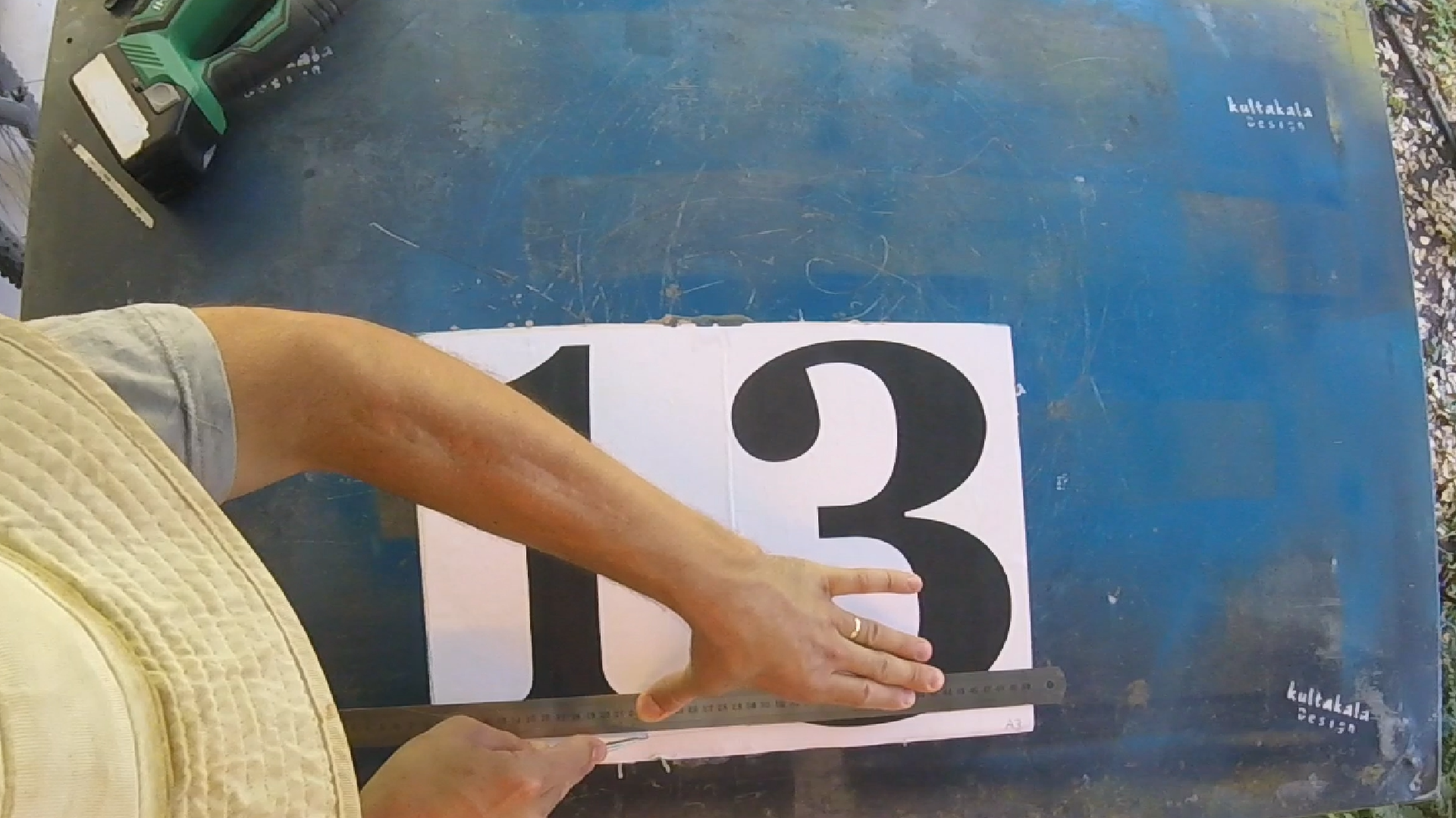 How to Make 3D Numbers With Basic Tools : 10 Steps - Instructables