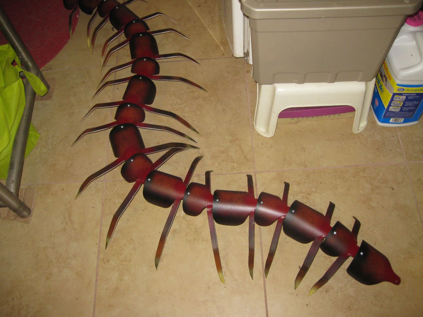 Giant PVC Centipede- 10 Feet of Nightmare Fuel : 7 Steps (with Pictures ...