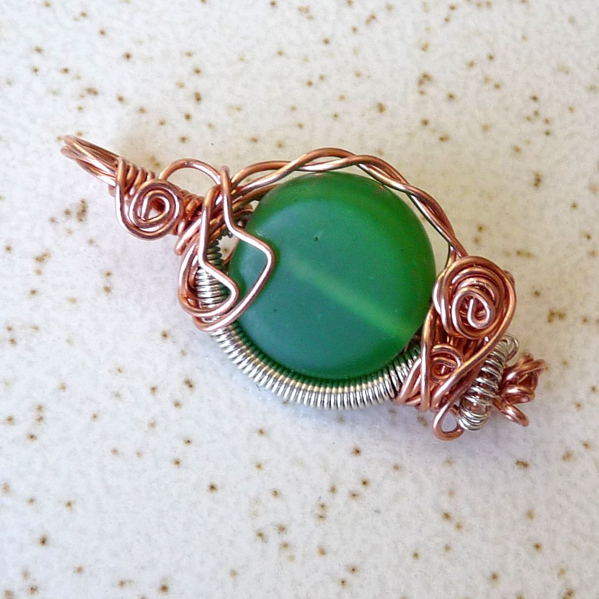 Wire Wrapped Bead Pendant : 14 Steps (with Pictures) - Instructables