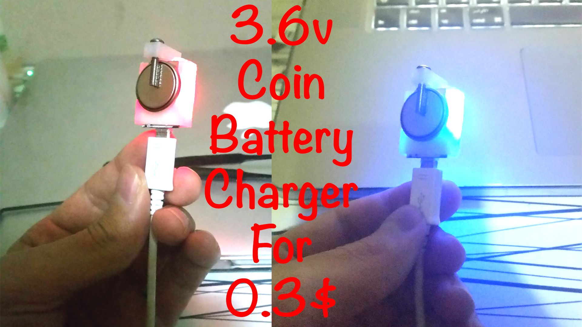 DIY Coin Cell Battery Charger for 0.3$ - Instructables