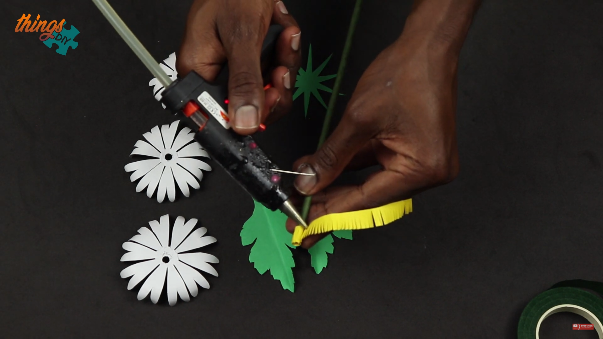 How to Make a Paper Daisy : 8 Steps - Instructables
