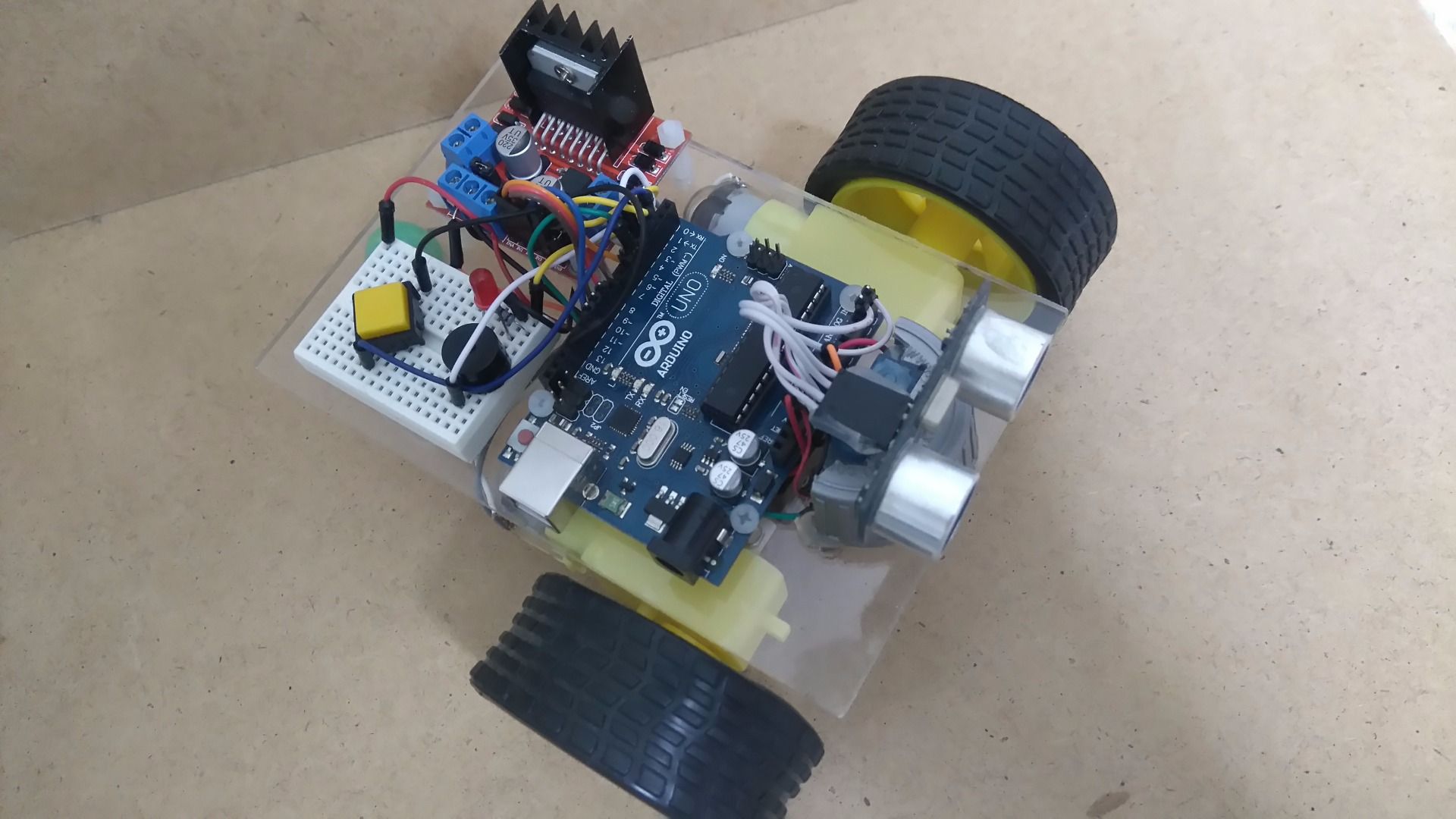 Arduino Obstacle Avoiding Robot : 7 Steps (with Pictures) - Instructables