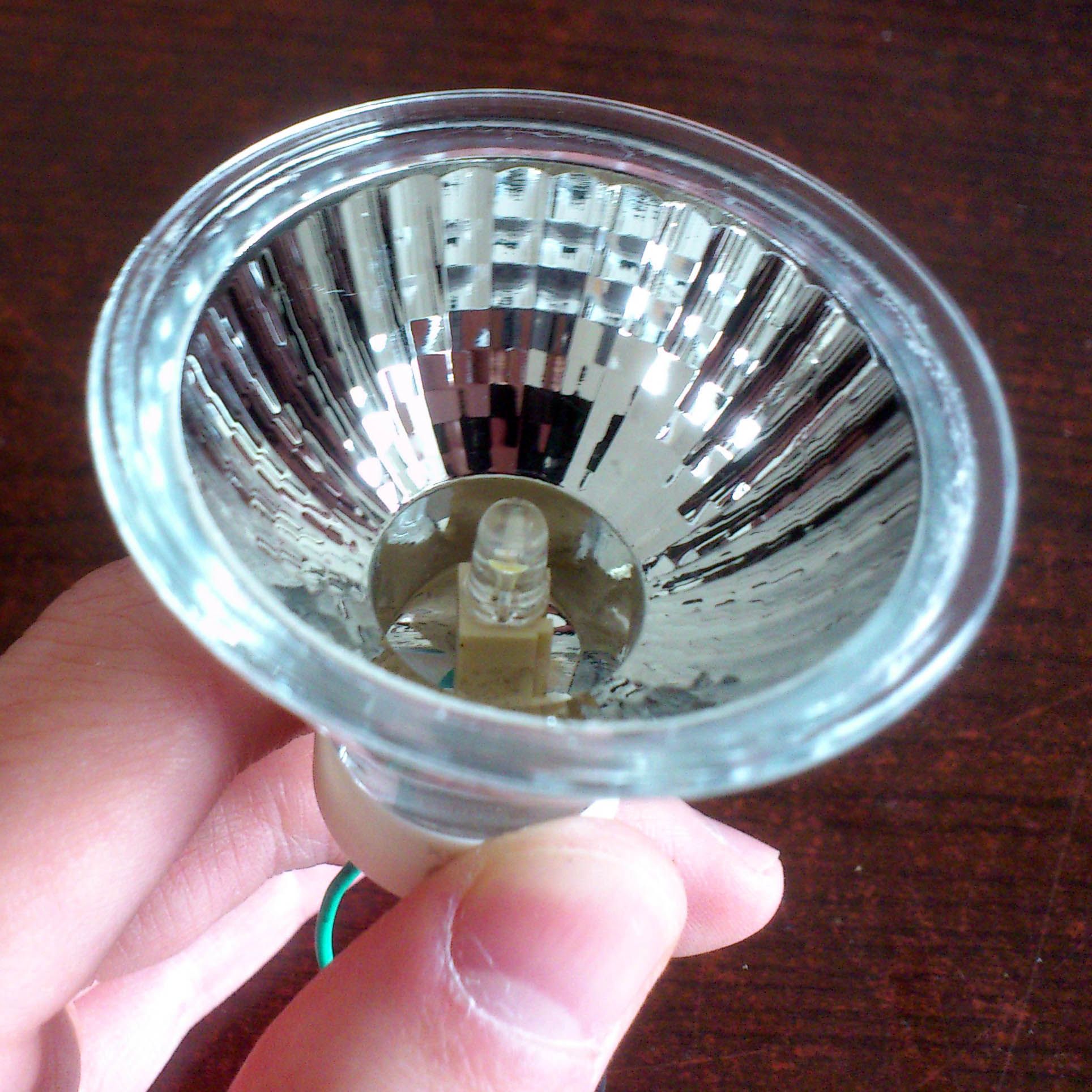 Reusing a GU10 Halogen Lamp Reflector : 3 Steps (with Pictures ...