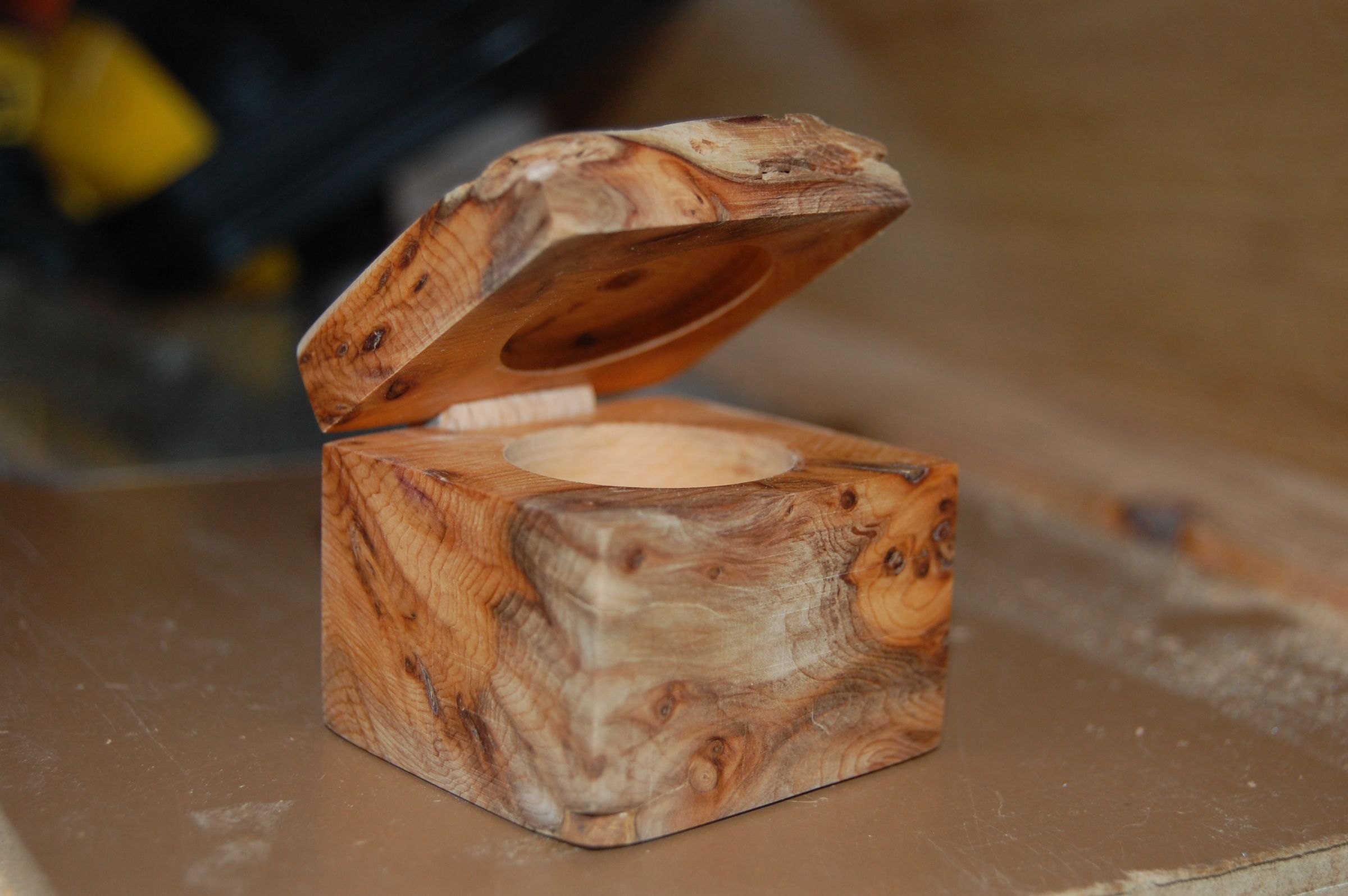 Ring Box With Wooden Hinge : 6 Steps (with Pictures) - Instructables