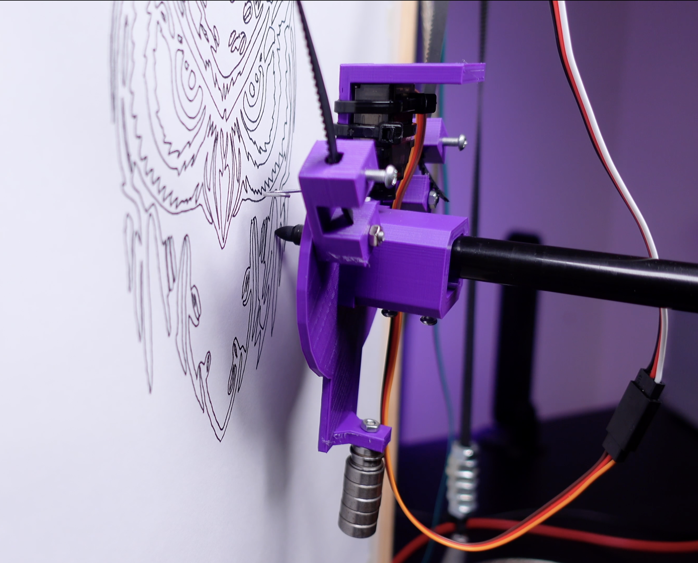 Drawing Robot Board (Polargraph Plotter) : 7 Steps (with Pictures ...