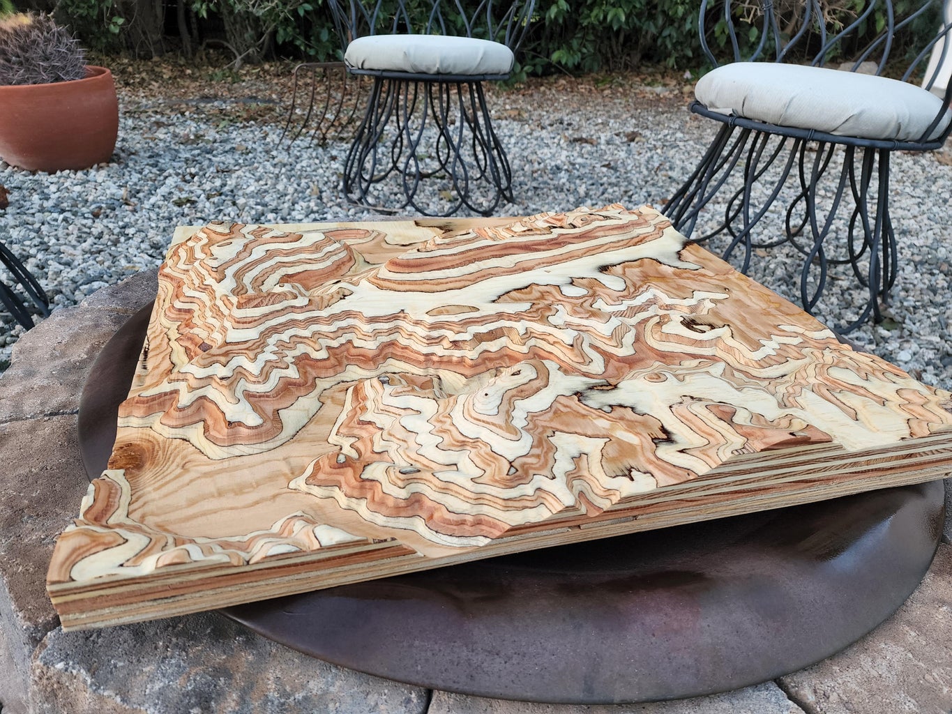 Topographic Map Table 3 Steps With Pictures Instructables