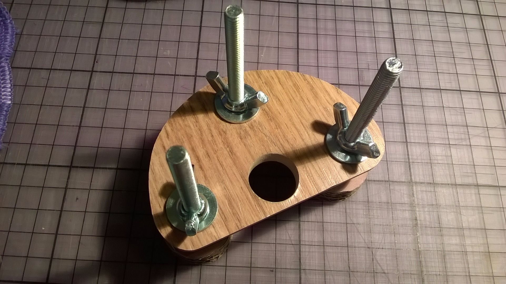 Wooden Precision Mini Router Base for Rotary Tool (with Cardboard ...