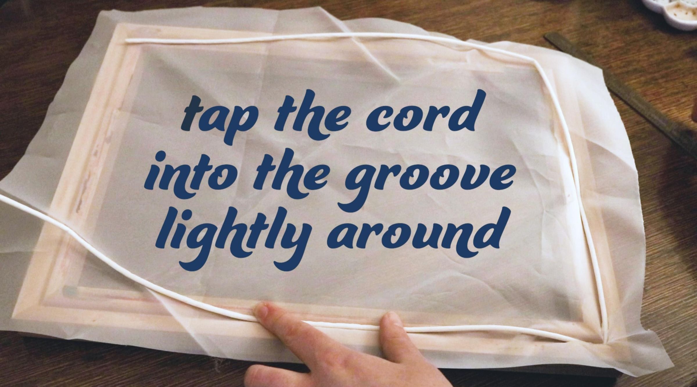 Fitting Mesh in a Screen Printing Frame : 7 Steps (with Pictures ...