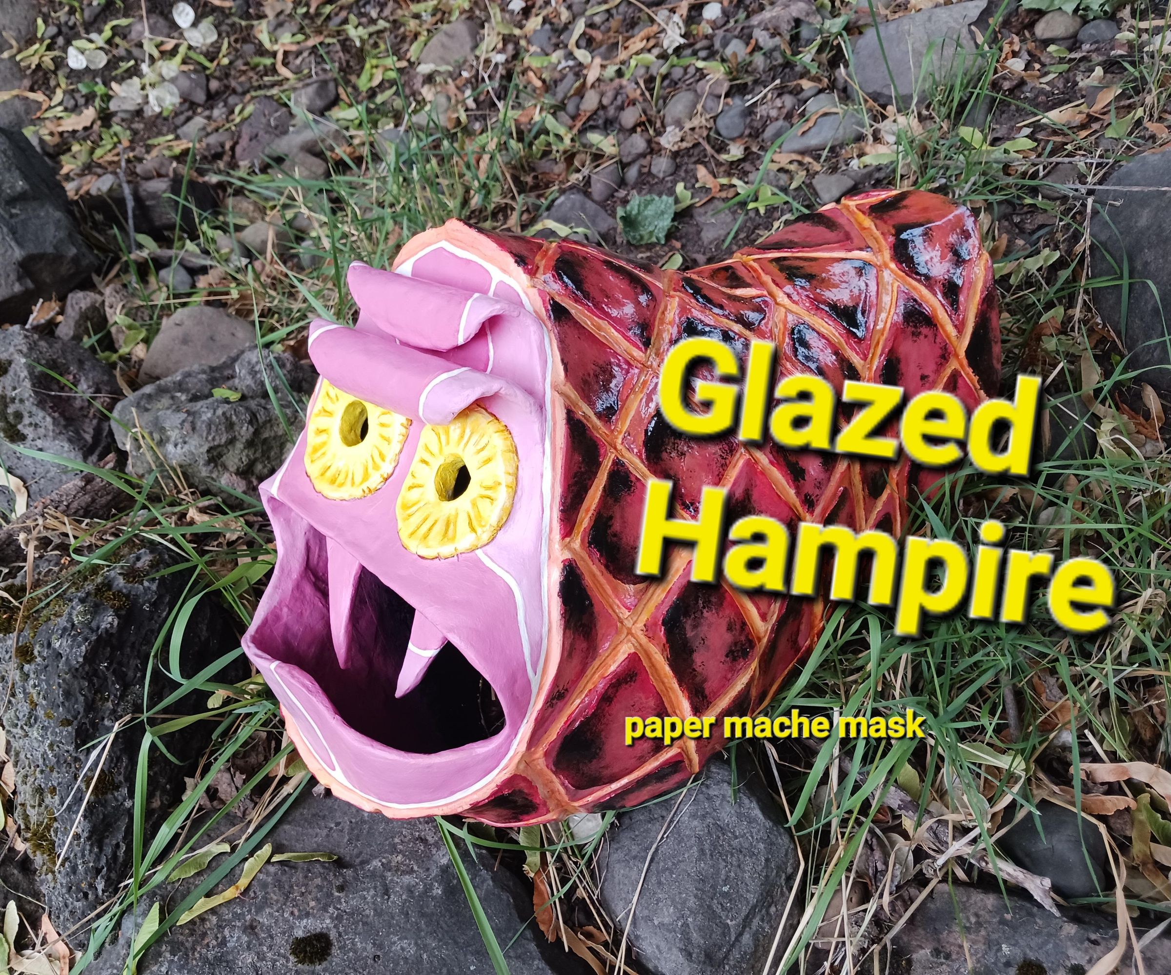 Glazed Hampire Mask : 11 Steps (with Pictures) - Instructables