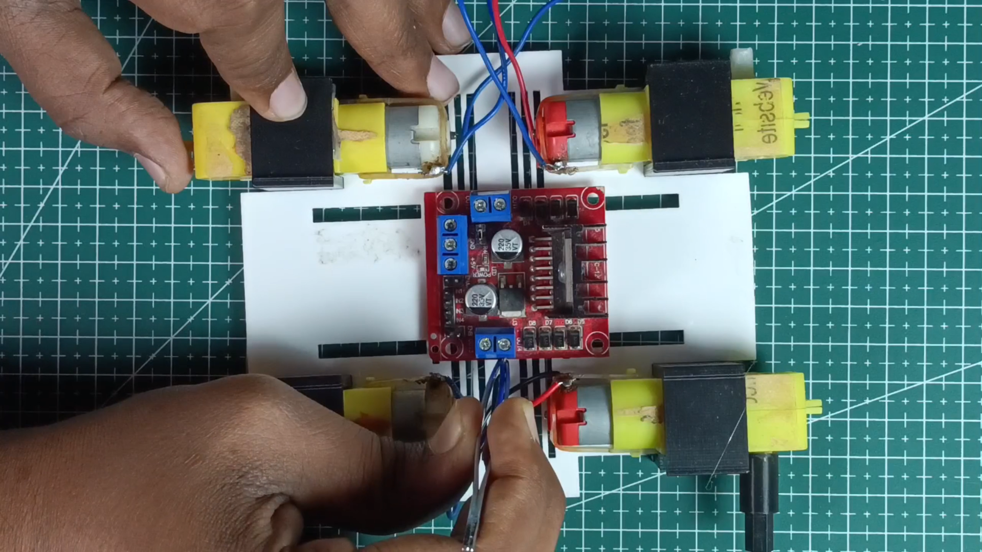 How to Make a Target Chasing Robot Car Using Raspberry Pi Pico : 8 ...