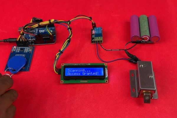 DIY RFID Door Lock System Using Arduino : 5 Steps (with Pictures ...