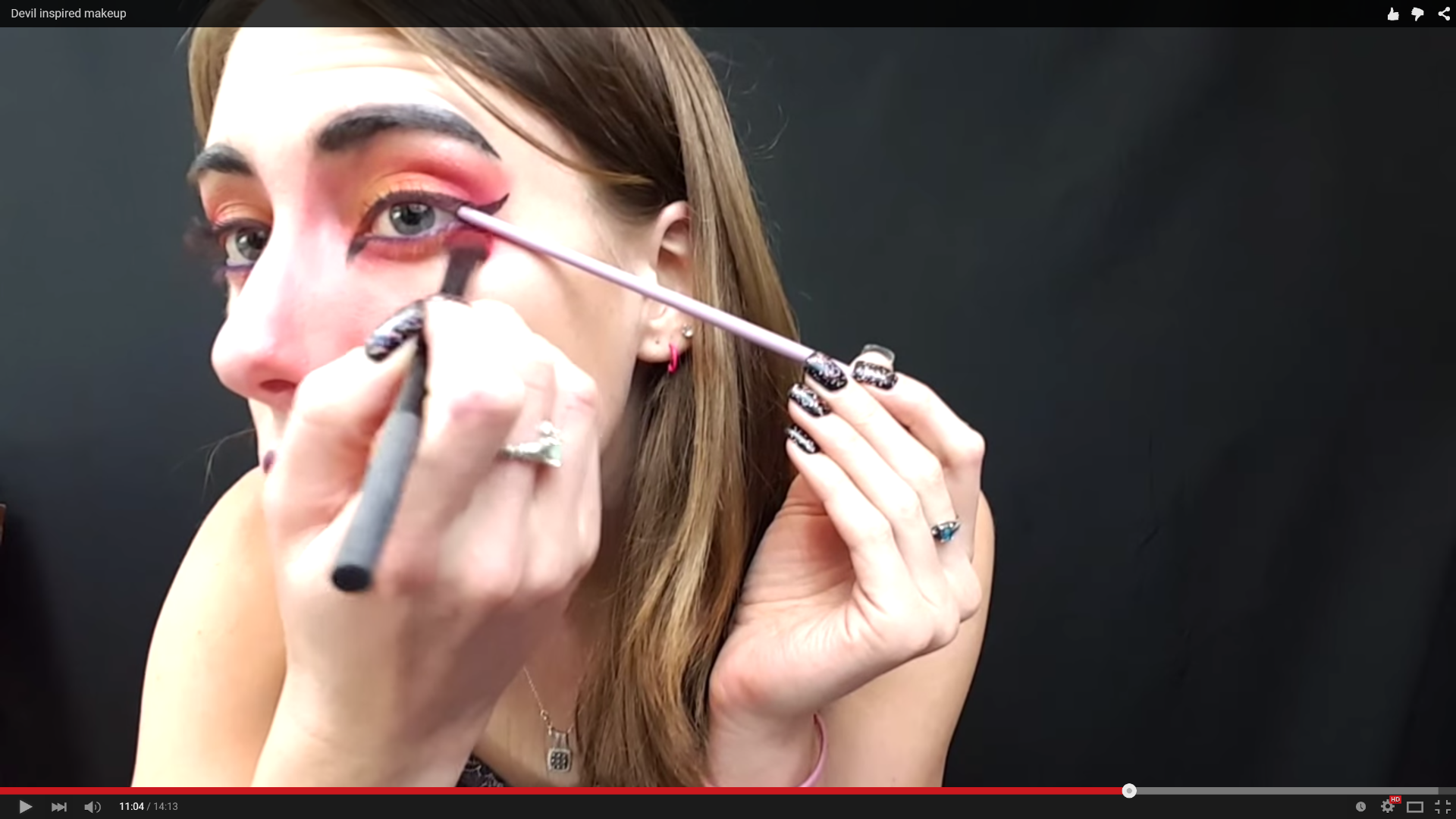 Devil Inspired Makeup Look : 6 Steps - Instructables