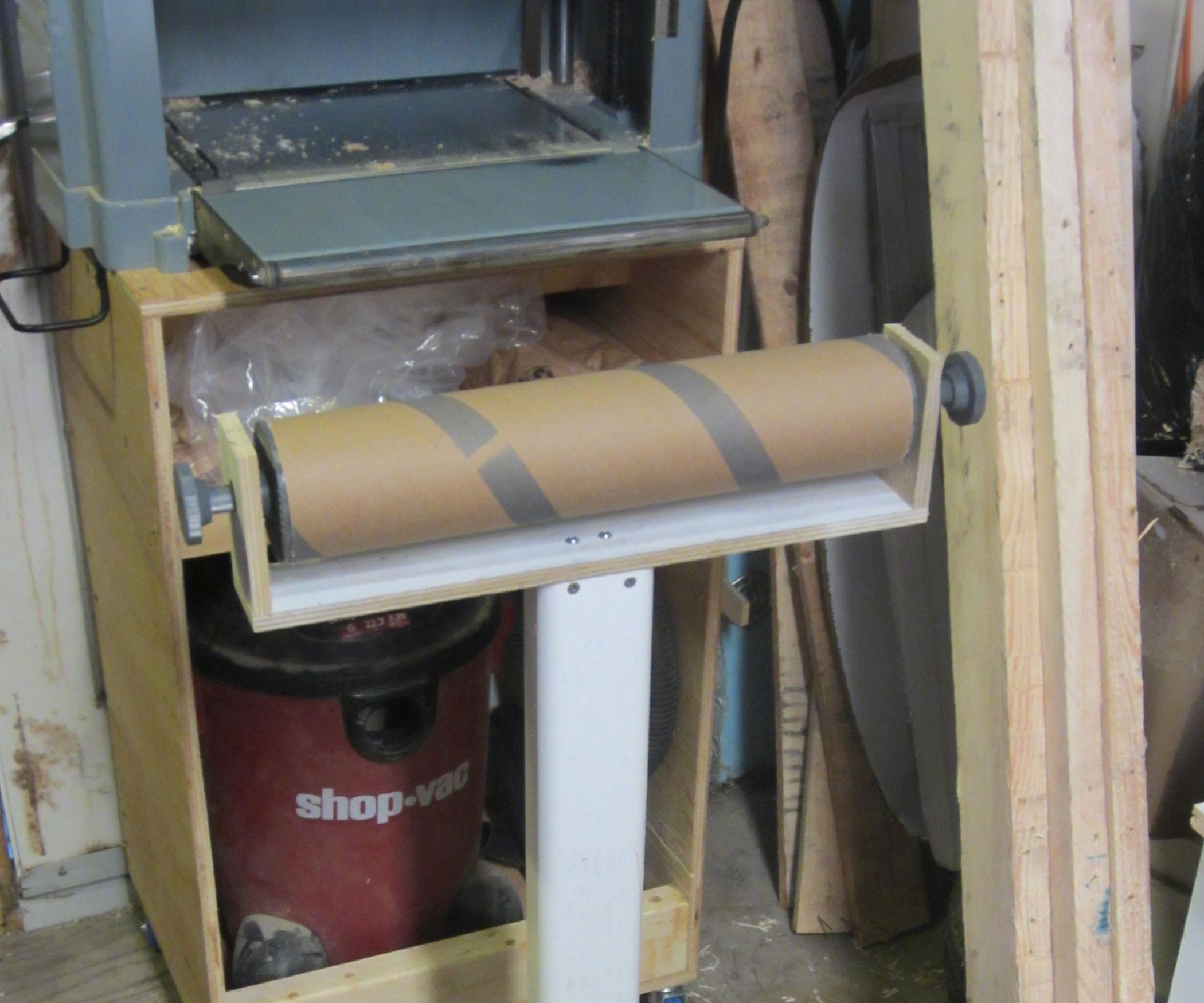 Cardboard Tube End Feed Roller With 3D Printed Parts : 5 Steps (with ...
