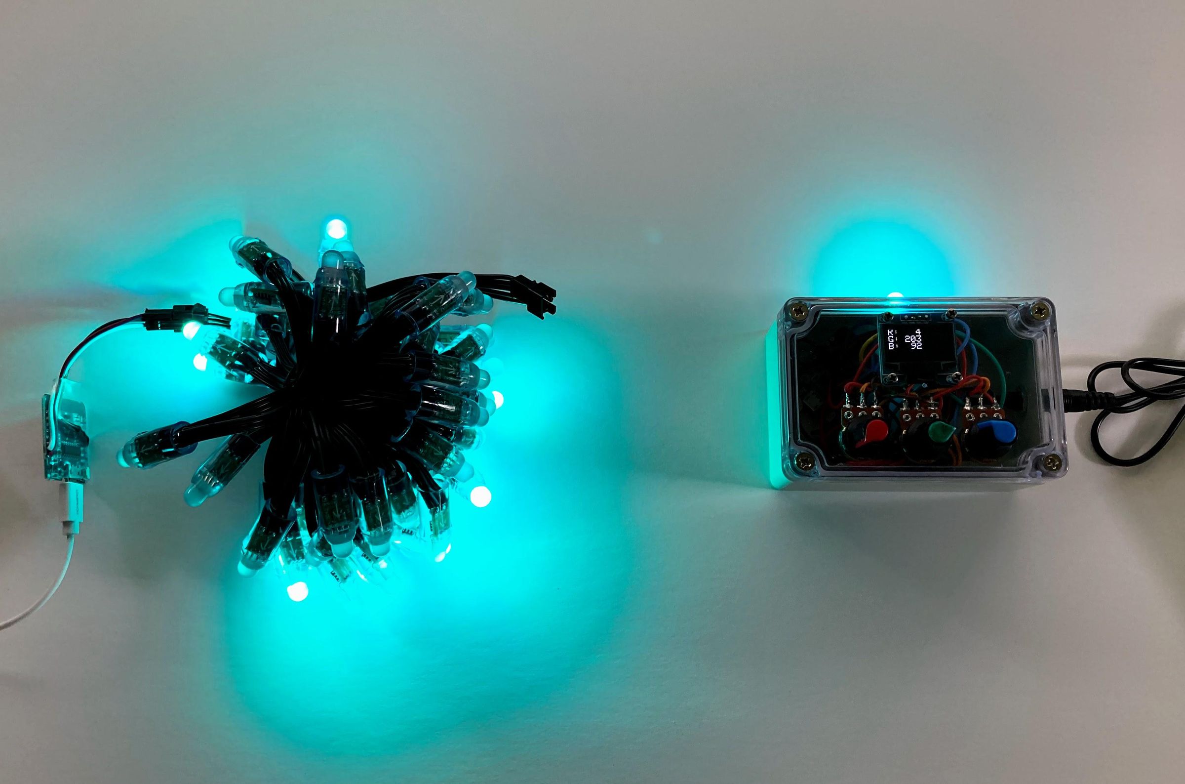 Remote Color Picker for House LEDs : 4 Steps - Instructables