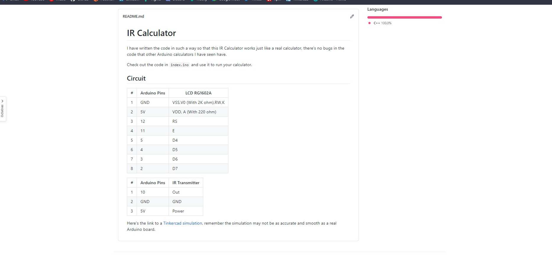 IR Calculator : 5 Steps (with Pictures) - Instructables