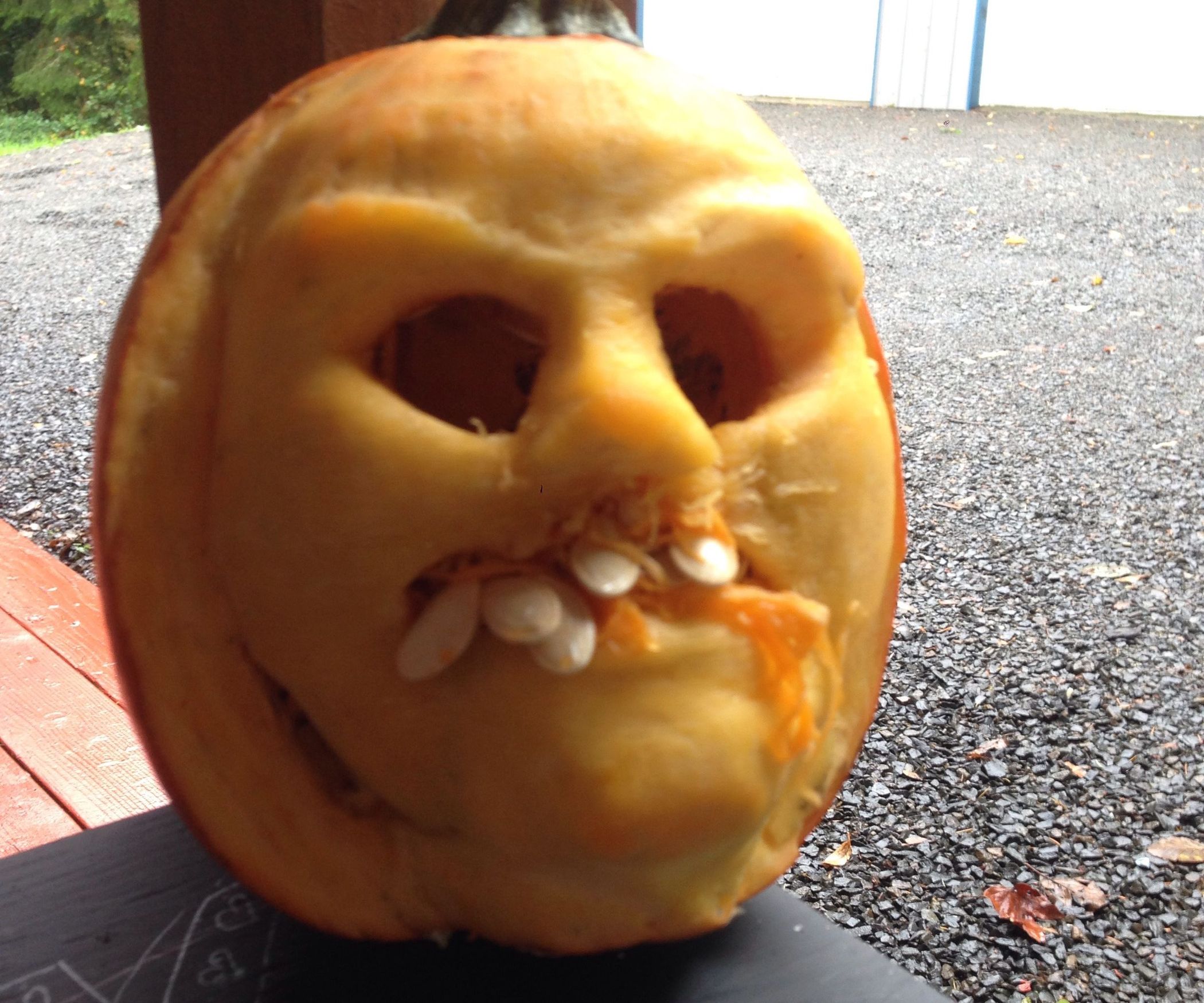 How to Carve a Scary 3D Pumpkin : 3 Steps (with Pictures) - Instructables