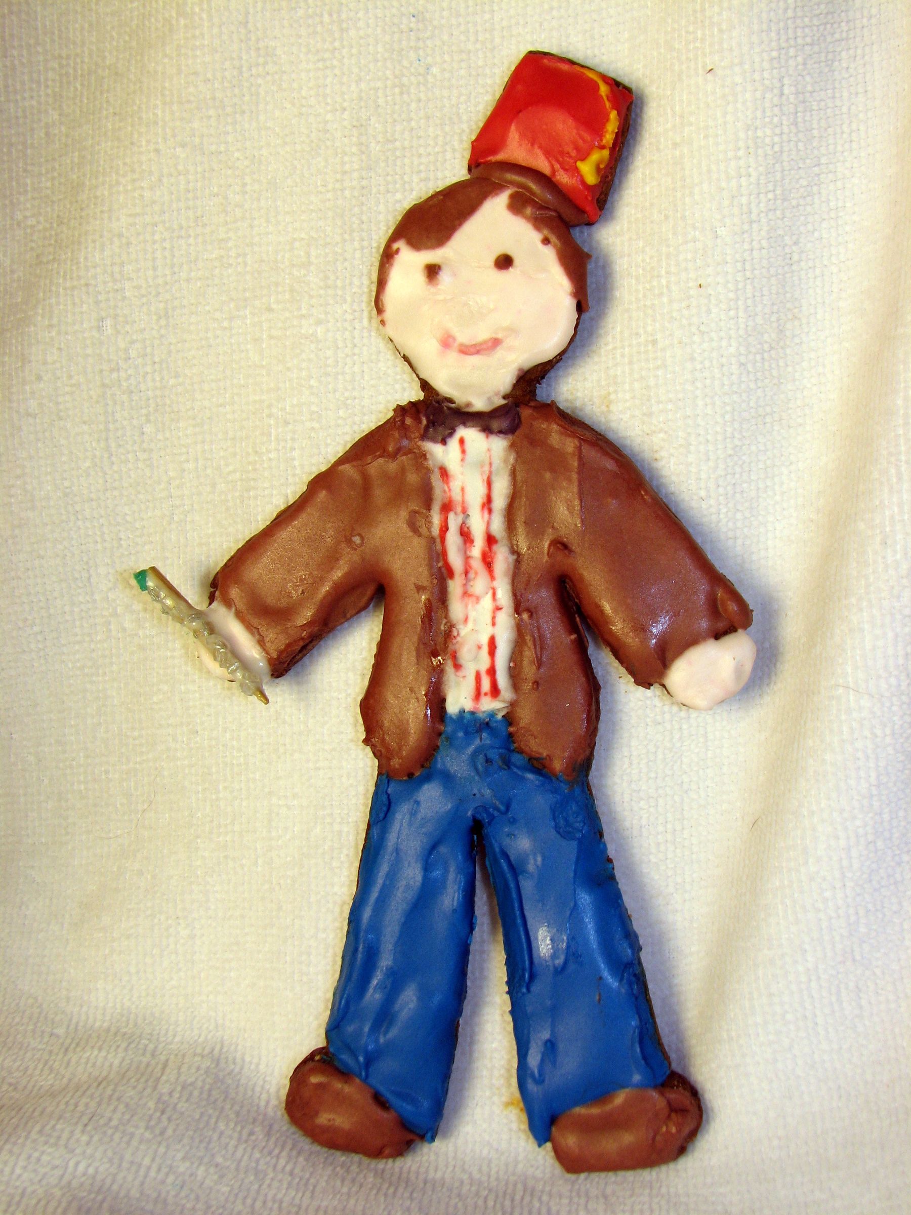 How to Make a Gingerbread Tardis (with Doctor) : 10 Steps (with ...