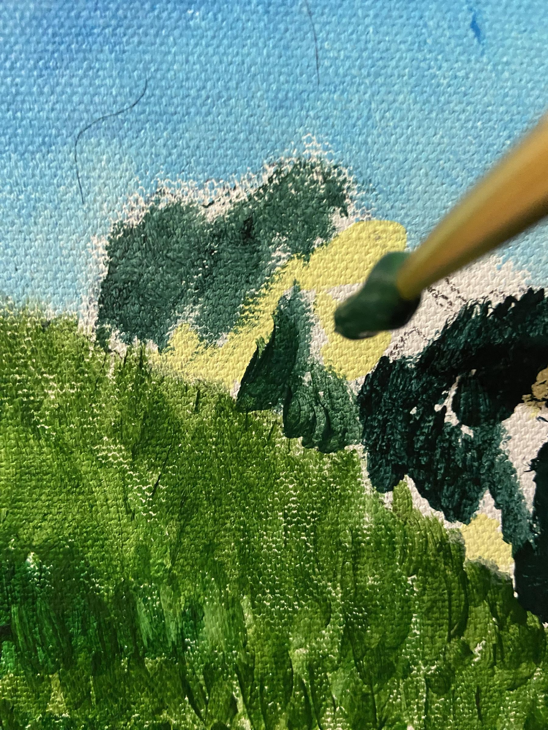 Painting a Mountain Range in Acrylic Paint : 19 Steps (with Pictures ...