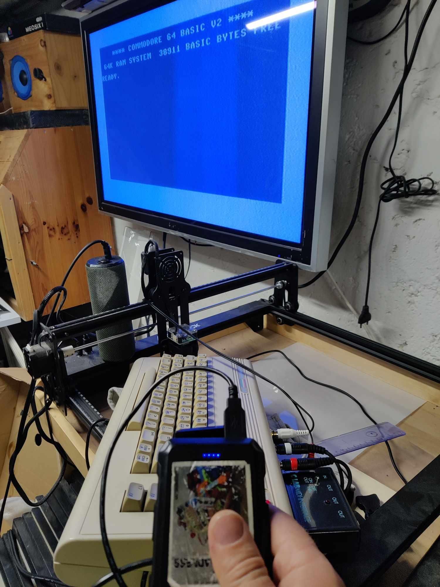 The Commodore 64 Synthesiser Build - A.k.a Cyanodore 64 : 11 Steps ...