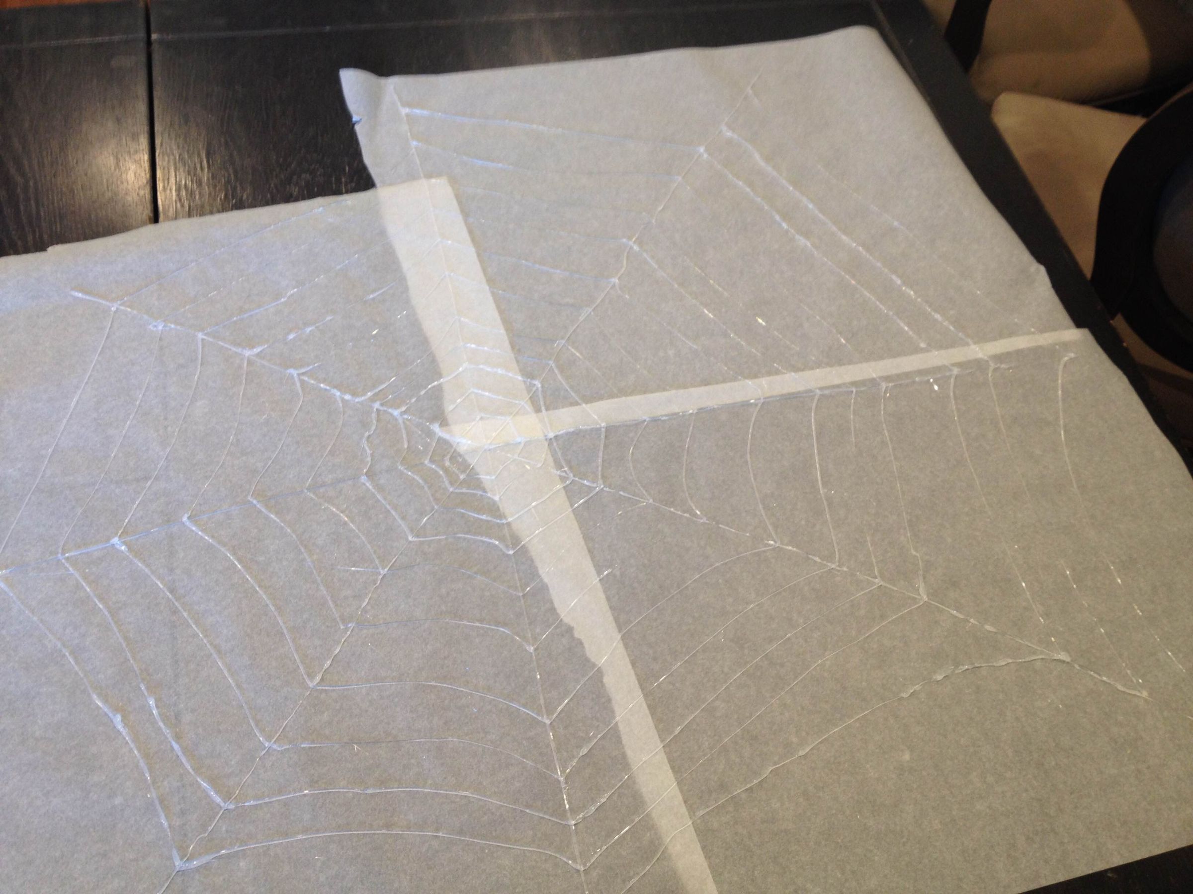 Easy Glue Spider Web : 3 Steps (with Pictures) - Instructables