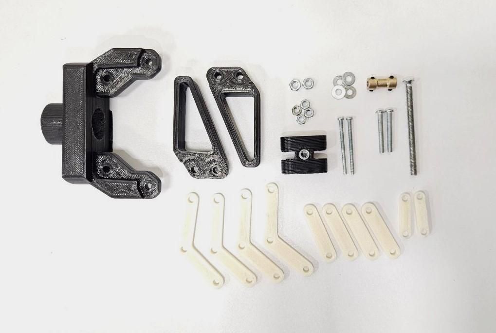 2-Link Gripper Controlled by a DC Motor and IR Sensor : 9 Steps ...