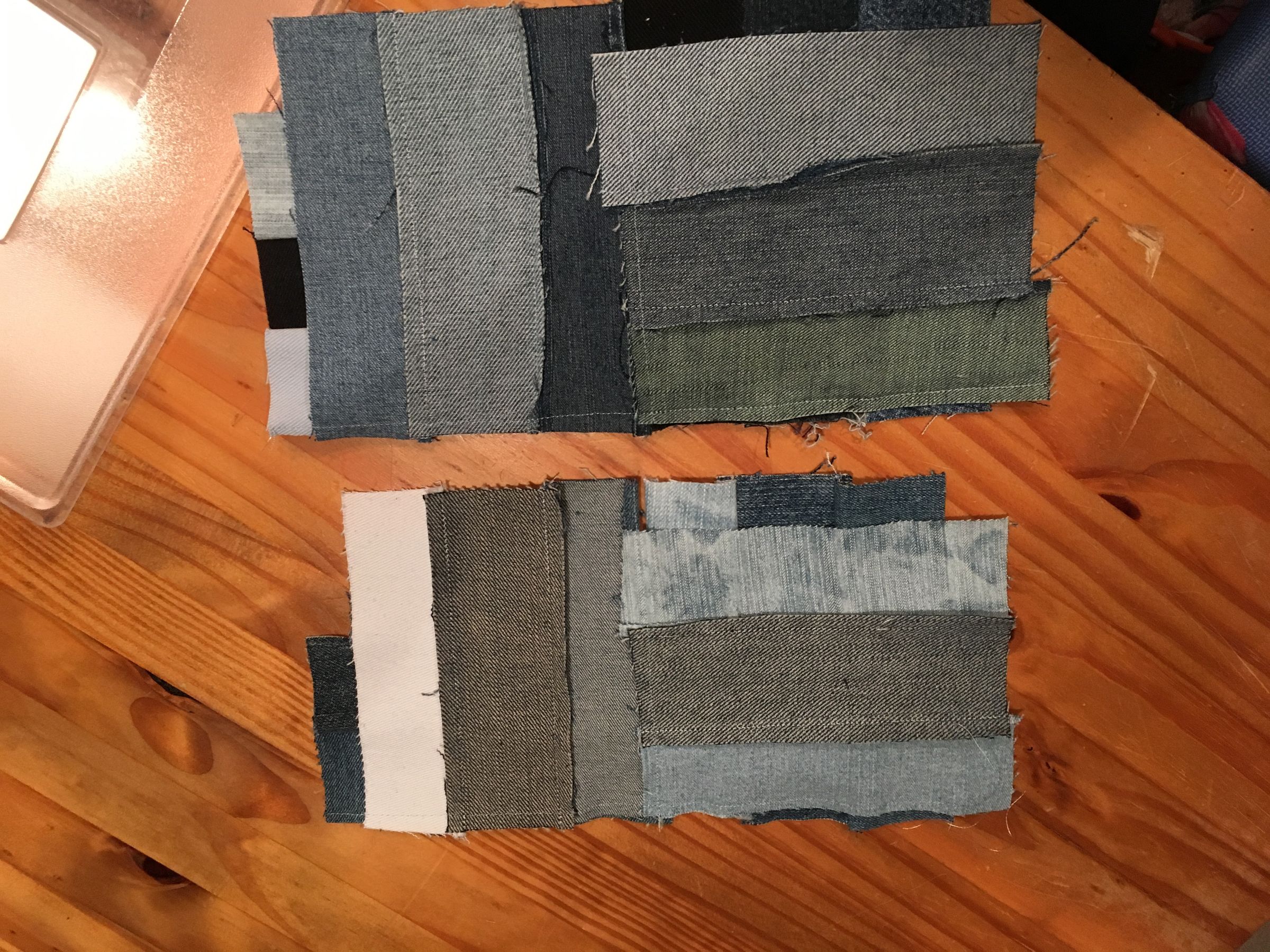 Denim Crazy Rails for Warmth : 8 Steps (with Pictures) - Instructables