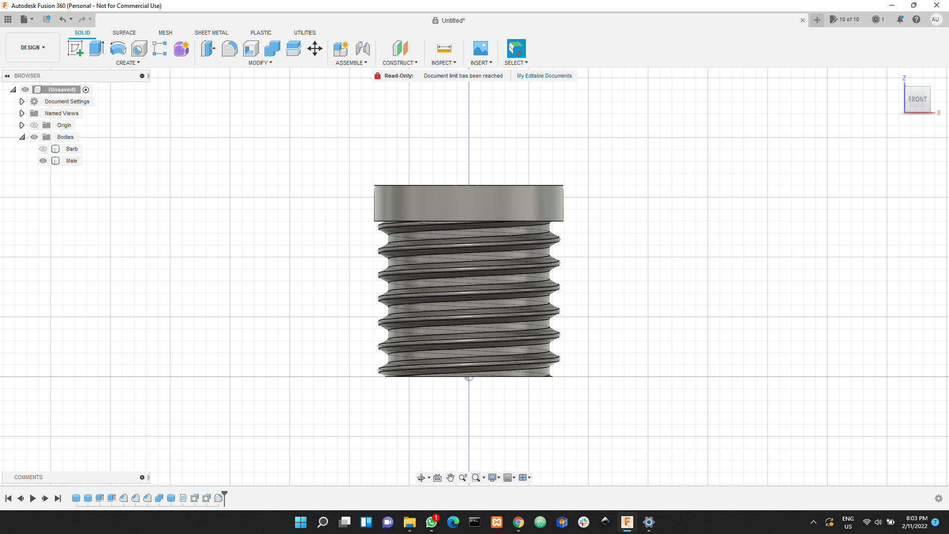 3D Printed Fittings for Silicone Tubing (Fusion 360) : 8 Steps (with ...