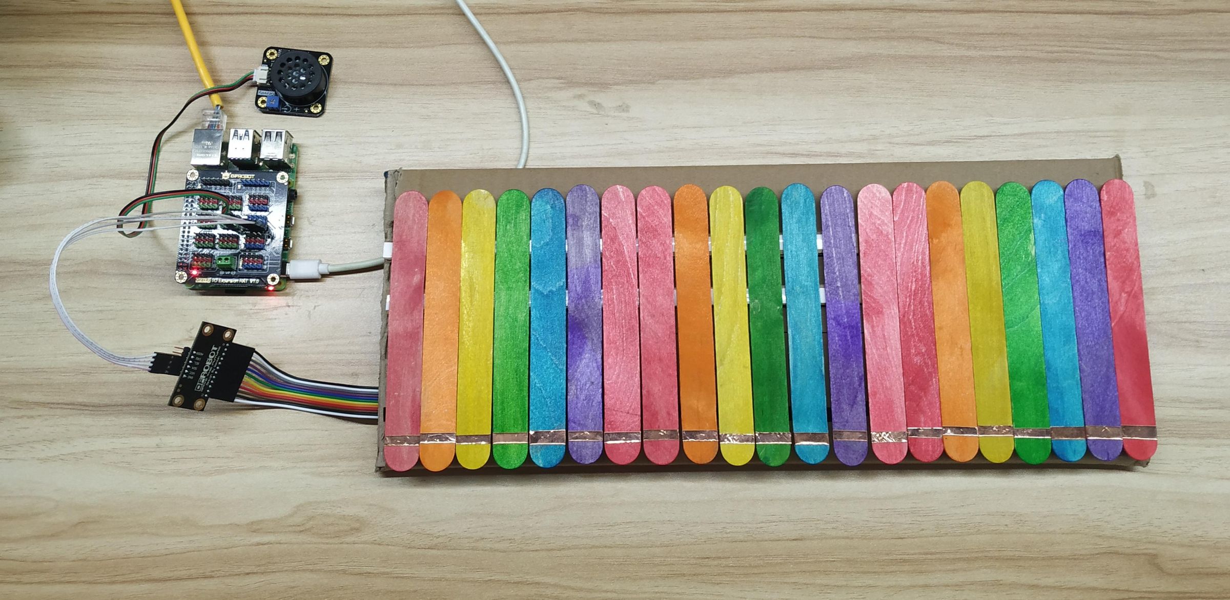 A Simple Raspberry Pi Electronic Organ Based on MPR121 : 4 Steps (with Pictures) - Instructables