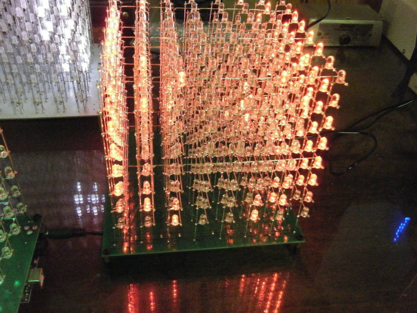 8x8x8 Arduino Led Cube 14 Steps With Pictures Instructables
