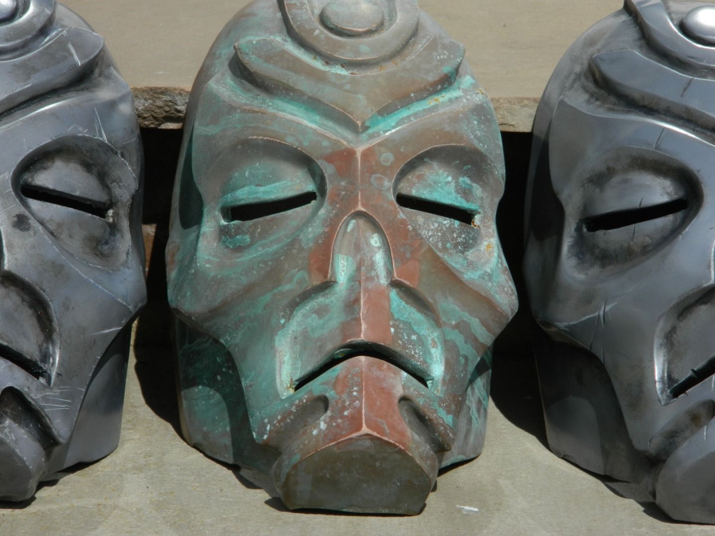 Cold Metal Casting and Patina on Skyrim Dragon Priest Masks : 8 Steps ...
