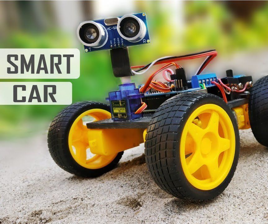 Diy Arduino Obstacle Avoiding Car At Home 5 Steps Instructables
