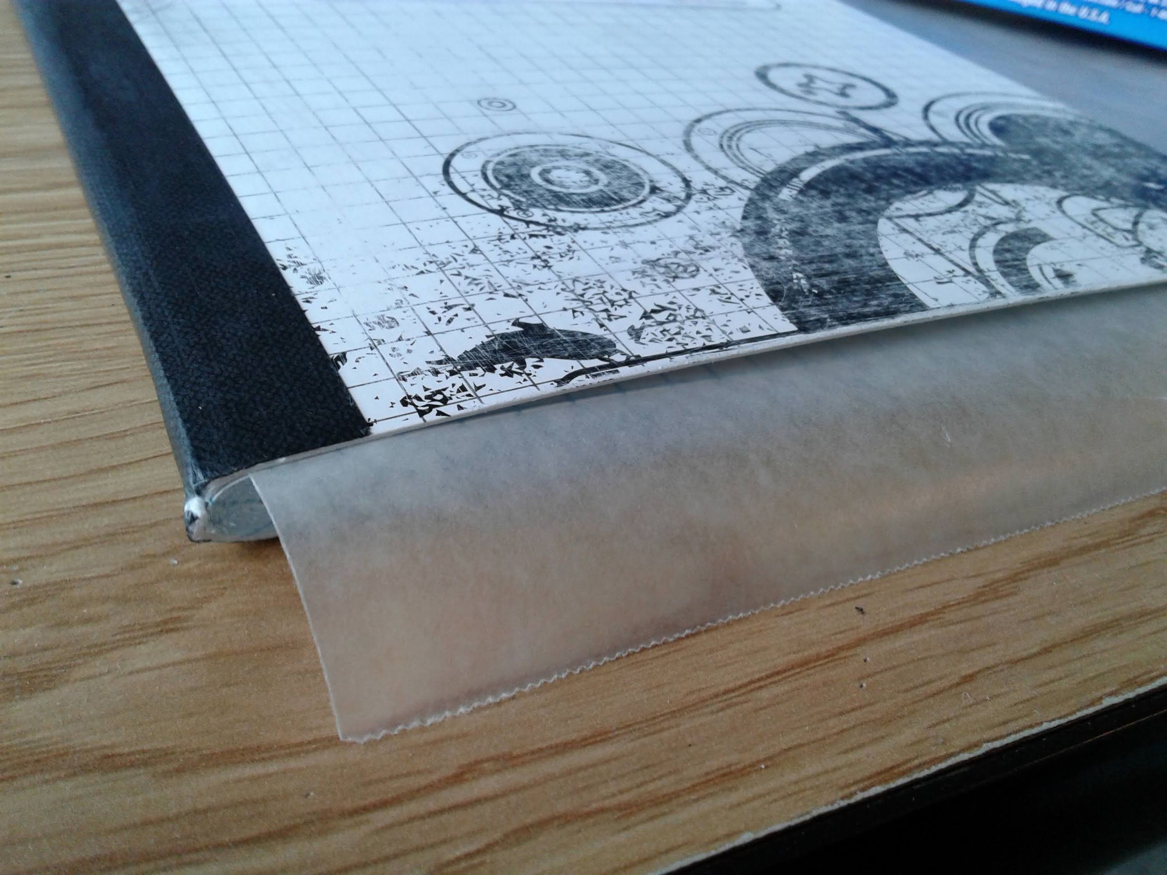 Decoupage Decorated Composition Book : 7 Steps (with Pictures ...