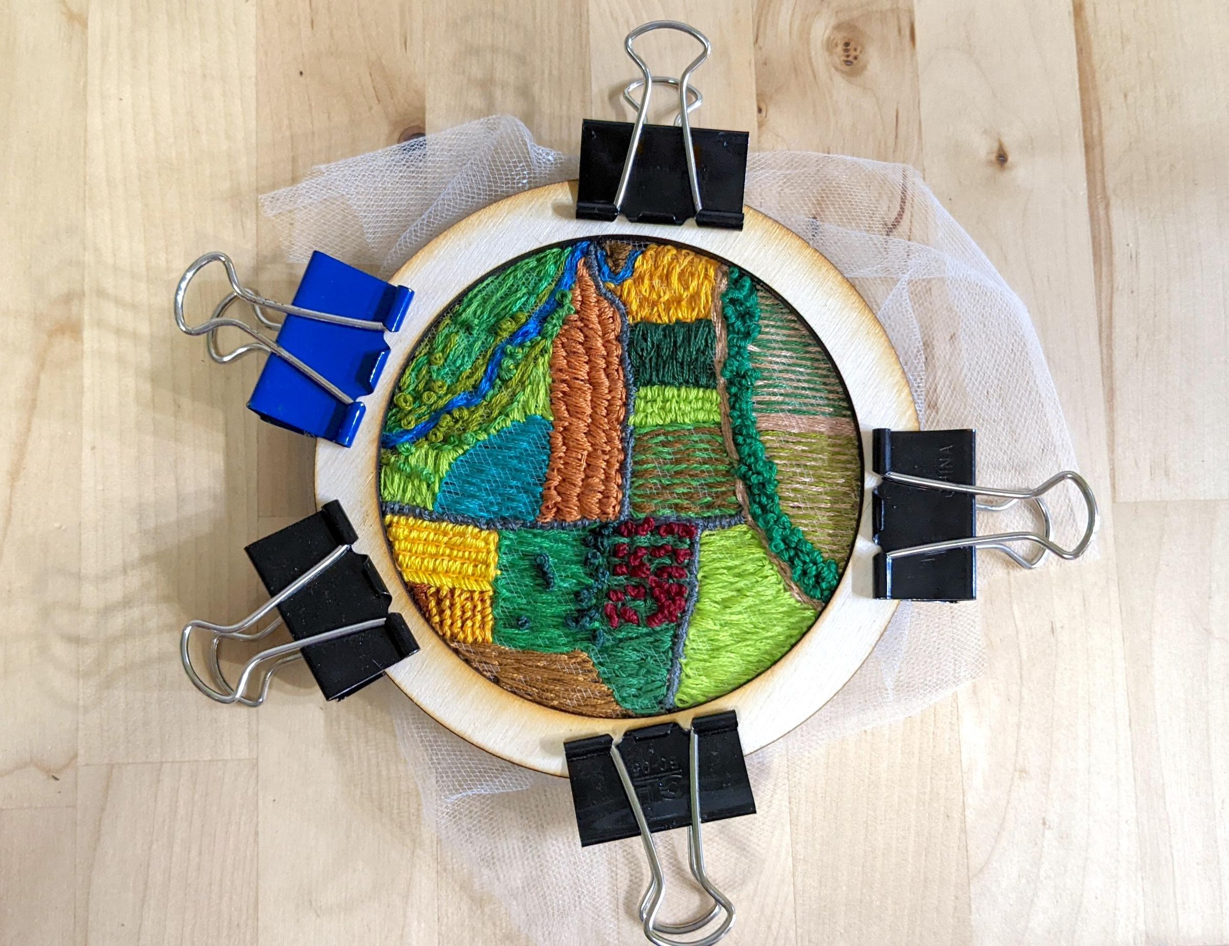 Layered Tulle Embroidery : 11 Steps (with Pictures) - Instructables