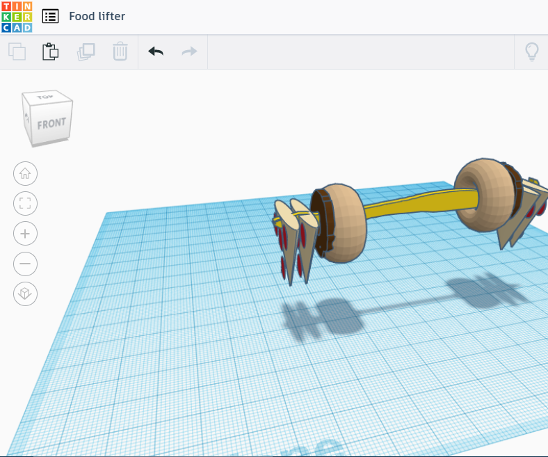 Food Lifter in Tinkercad : 4 Steps - Instructables