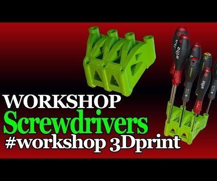 Stand for Screwdrivers : 5 Steps - Instructables