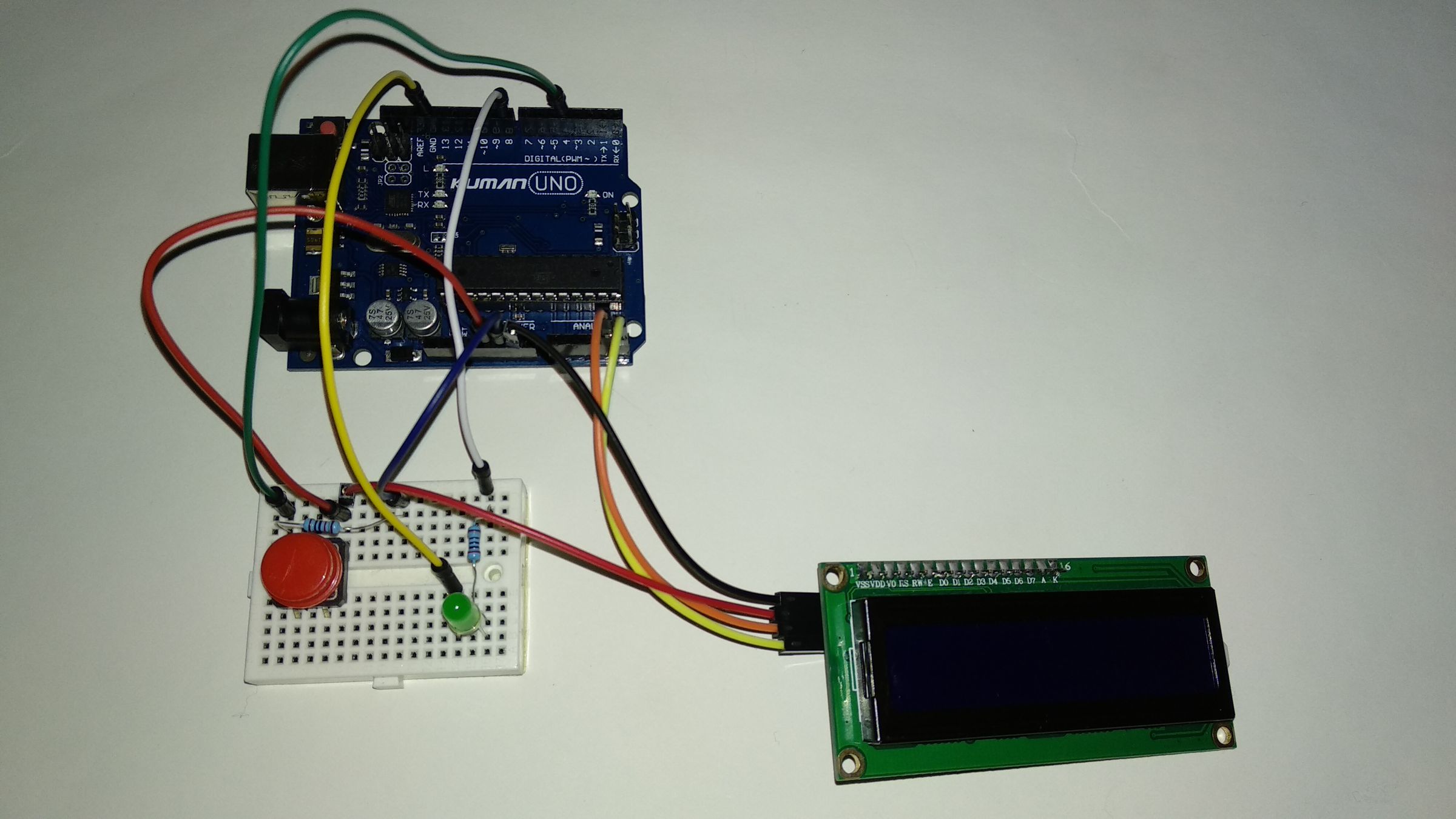 Arduino Reflex Tester : 4 Steps (with Pictures) - Instructables