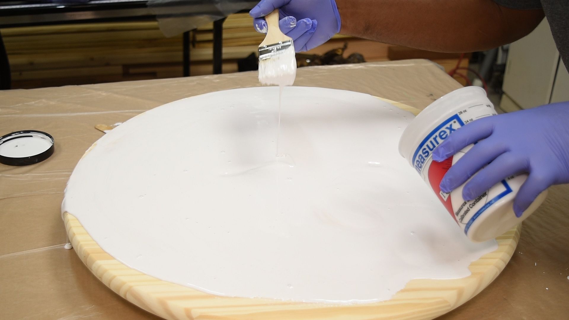 How to Make an Epoxy Resin Tabletop : 8 Steps (with Pictures ...