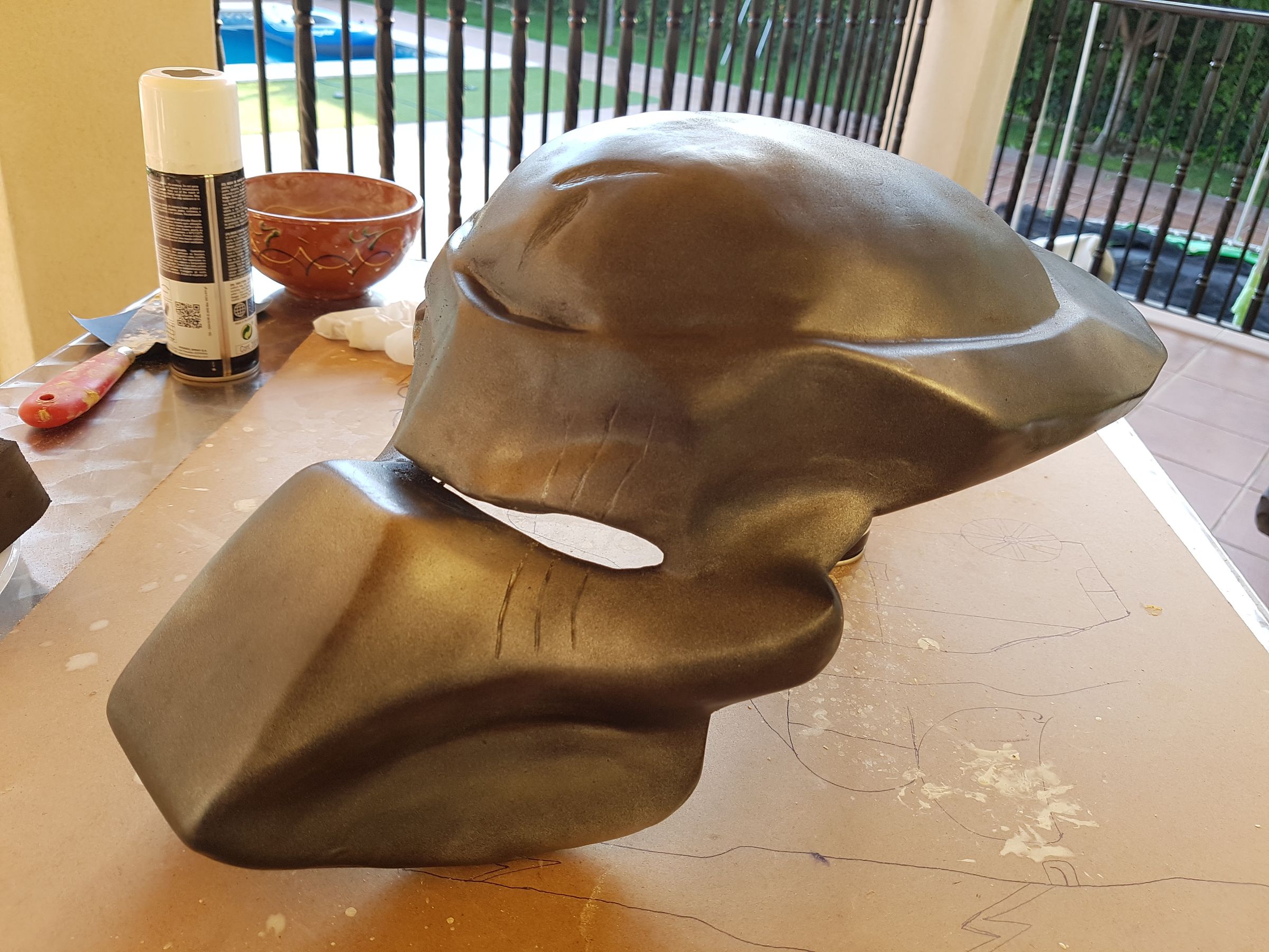 Predator Bio Helmet - Pepakura : 4 Steps (with Pictures) - Instructables