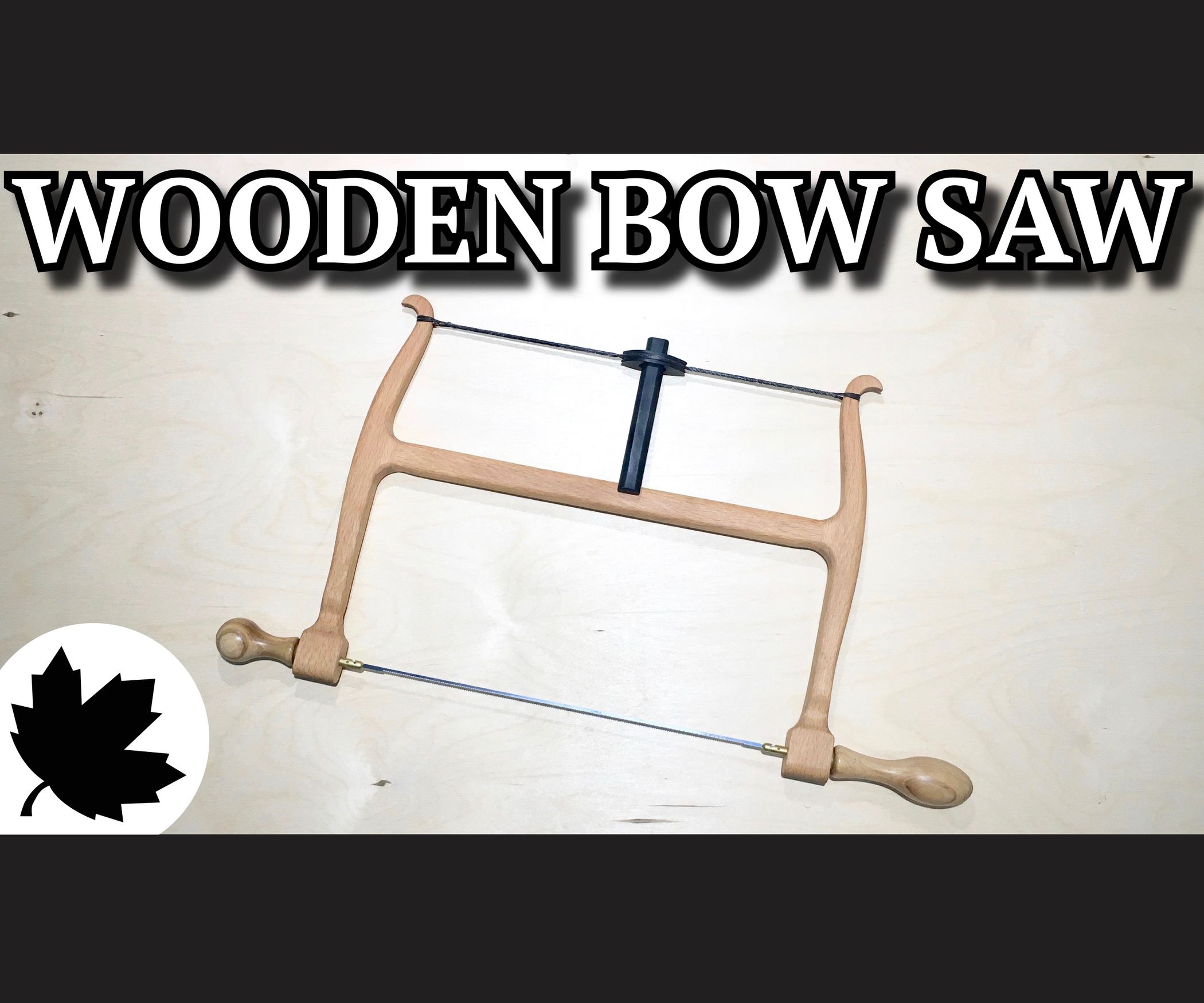 Make It - Wooden Bow Saw : 6 Steps (with Pictures) - Instructables